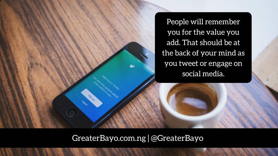 My Twitter Lessons - Bayo Adeyinka