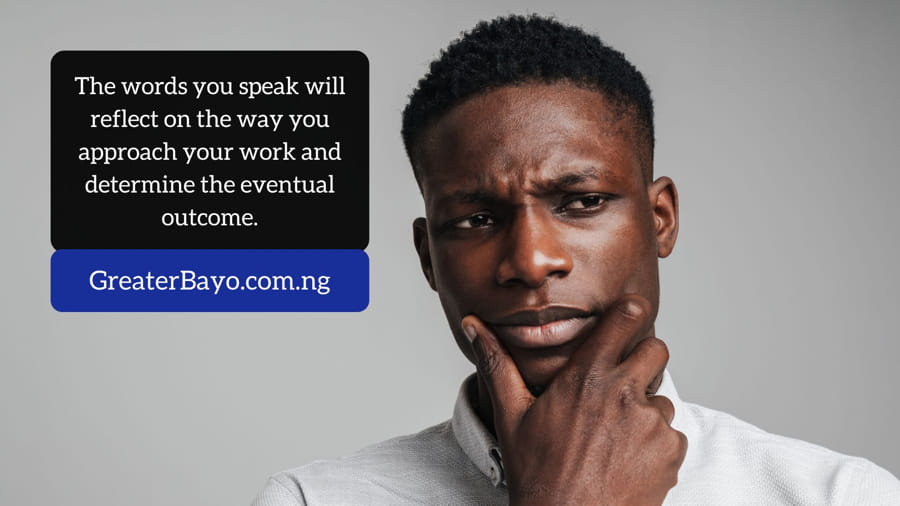 Maximize the power of words and thoughts